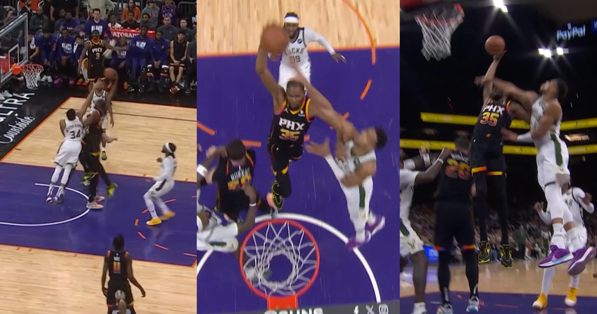 VIDEO: Kevin Durant’s Poster Dunk On Giannis Antetokounmpo – Basketball ...